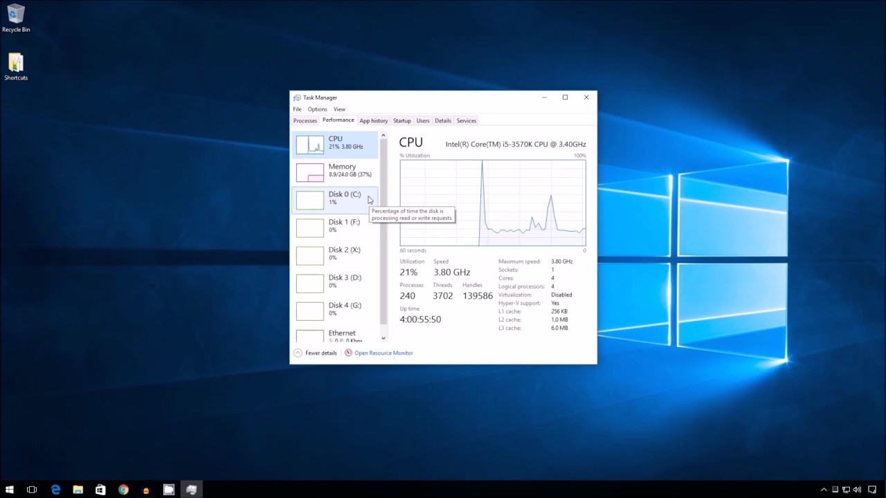 How to Use Task Manager's Hidden Tiny Footprint Mode - YouTube