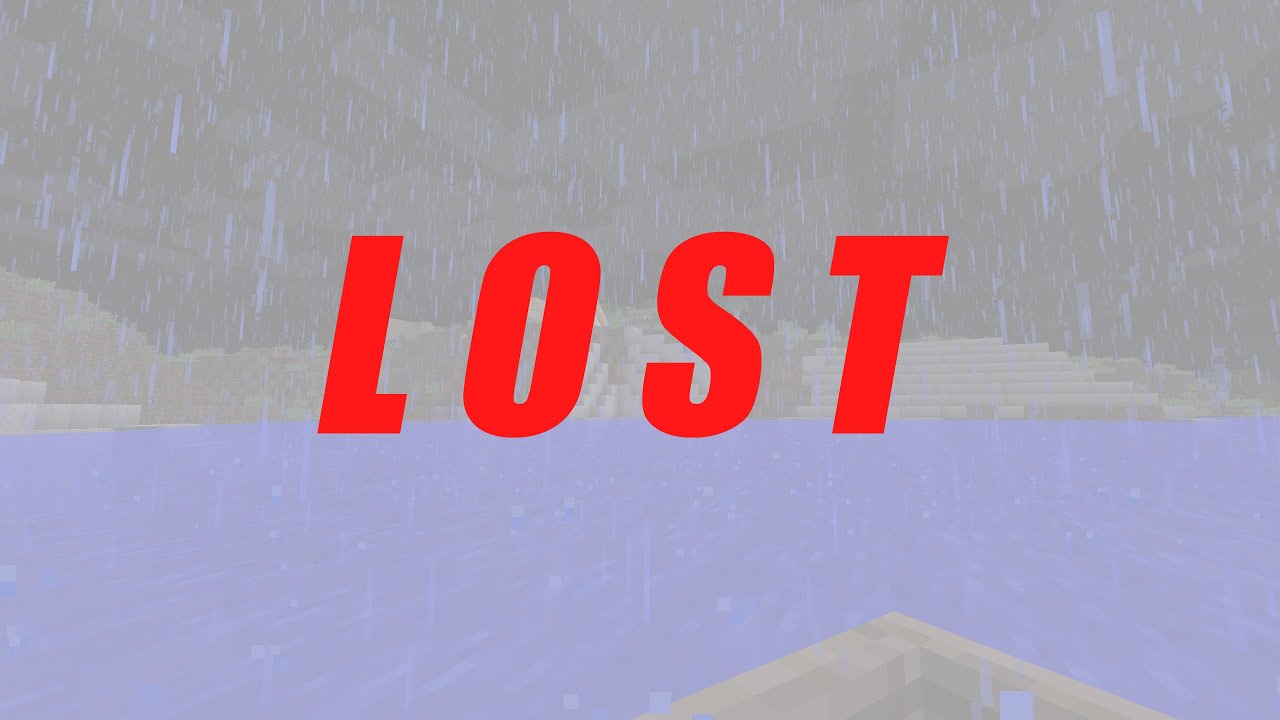 Minecraft Roleplay : Lost Episode 1 - Dark and Rainy - YouTube