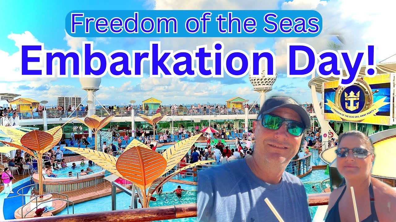 Our Very First Royal Caribbean Cruise! - Embarkation Day! - YouTube