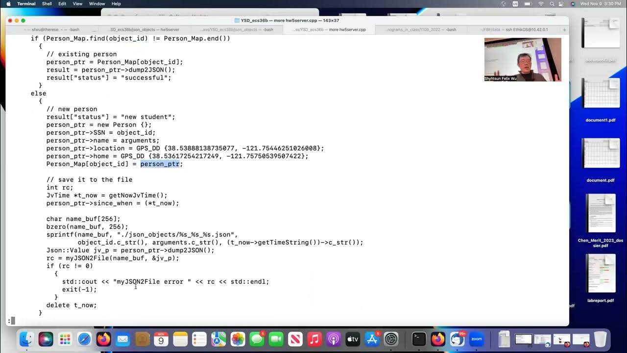 ecs36b f2022 lecture21 1109 2022 - YouTube