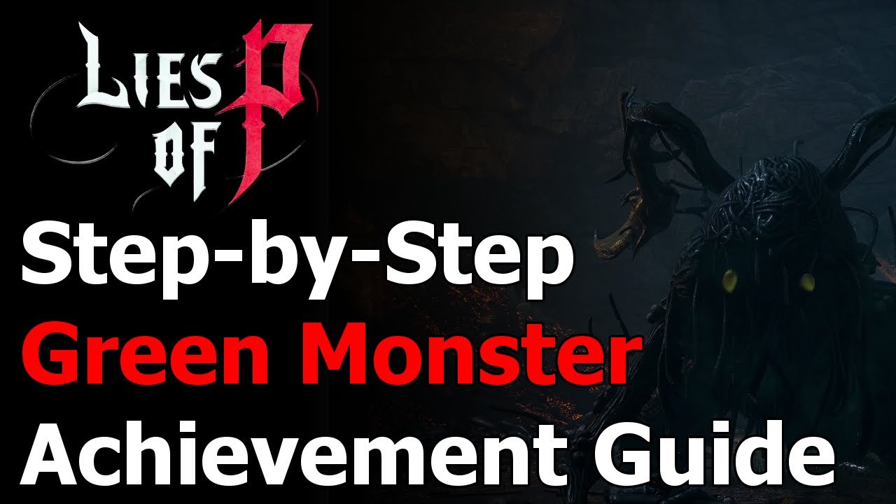 Lies of P Green Monster of the Swamp Boss - Puppet-Devouring Green ...