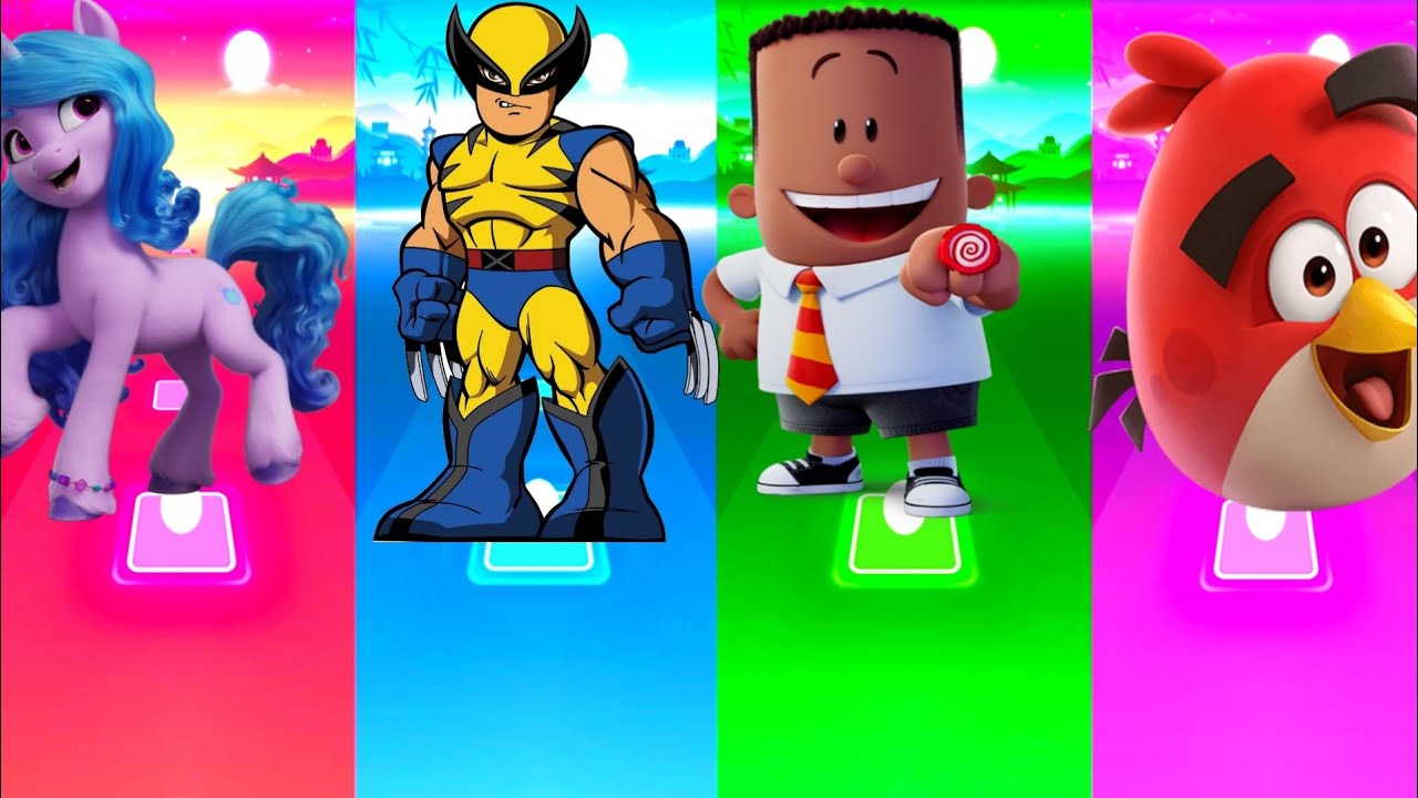 My_Little_Pony🆚The_Super_Hero_Squad_Show🆚Captain_Underpants🆚Angry_Birds ...