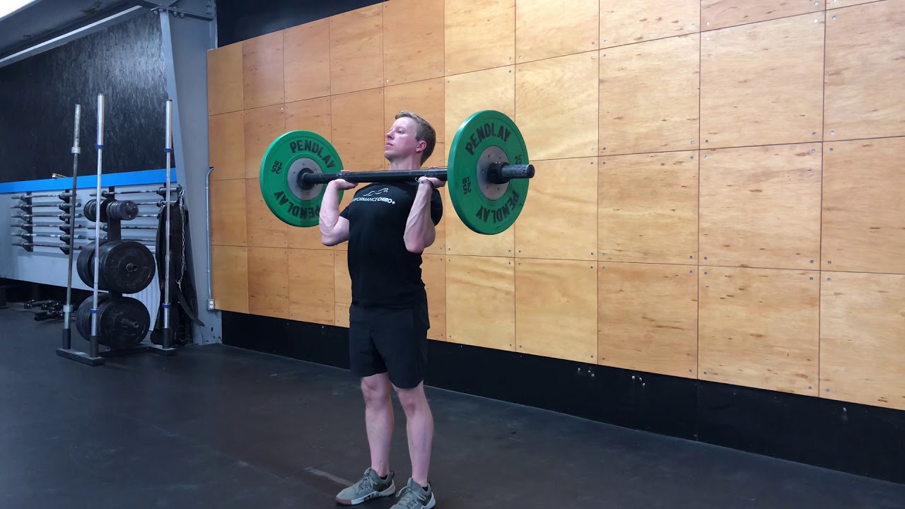 Axle Bar Strict Press - YouTube