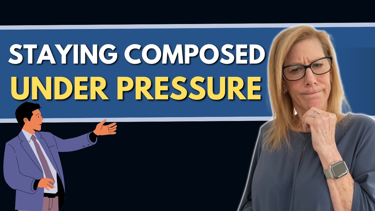 HOW TO MANAGE A DIFFICULT AUDIENCE MEMBER - YouTube