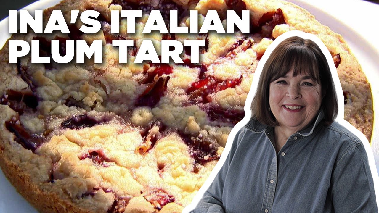 Ina Garten's Italian Plum Tart | Barefoot Contessa | Food Network - YouTube