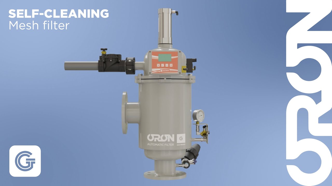 ORON: Vertical Self-cleaning Mesh Filter | GESTIRIEGO - YouTube