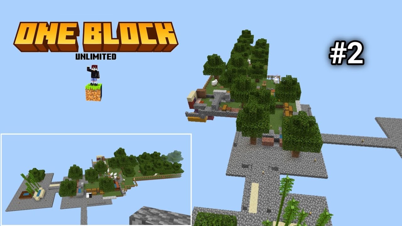 ONE BLOCK ISLAND TOUR #2 |MINECRAFT ONE BLOCK|MINECRAFT NEW VIDEO# ...