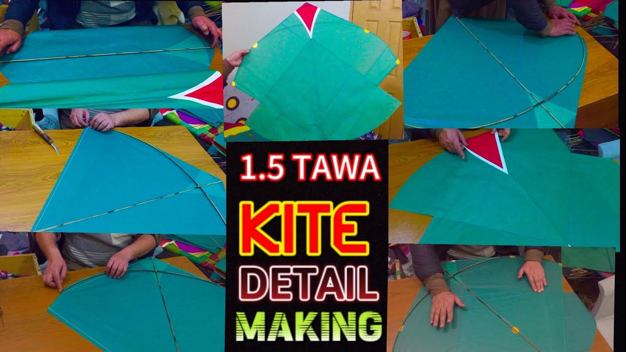 Easy Kitemaking How To Build A Pyramid Kite Feltmagnet