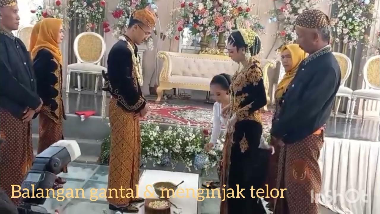Upacara Adat Temu Manten Jawa - YouTube
