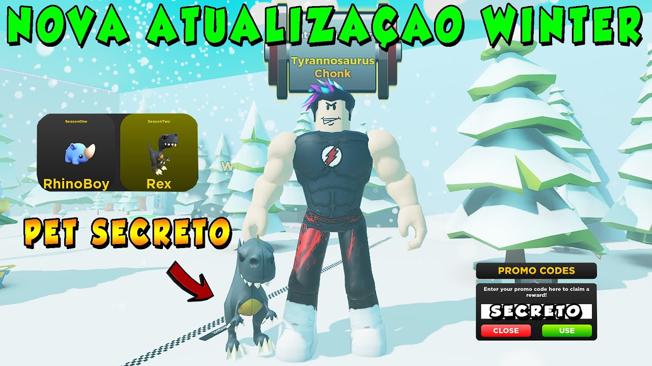 RAPIDO SAIU! NOVA ATUALIZAÇÃO 💥 SEASONS 💥 COM PETS SECRETO NO STRONGMAN ...