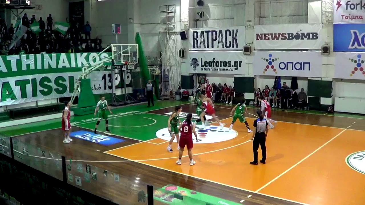 2018-19 GWB A2 Παναθηναϊκός-Κρόνος 17/02/2019 - YouTube