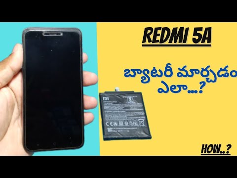 How to change Redmi 5A Battery /Suzy Tech/ - YouTube