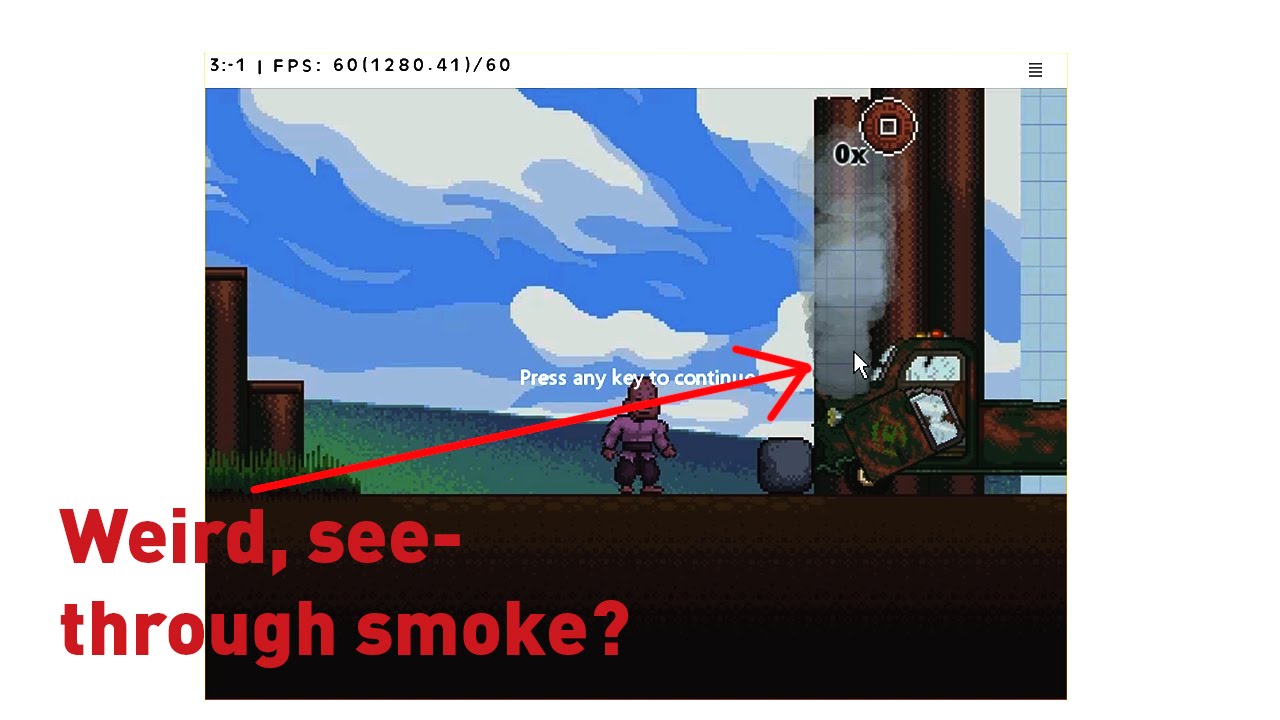 Found a weird quirk in Omni - mysterious, revealing smoke! - YouTube