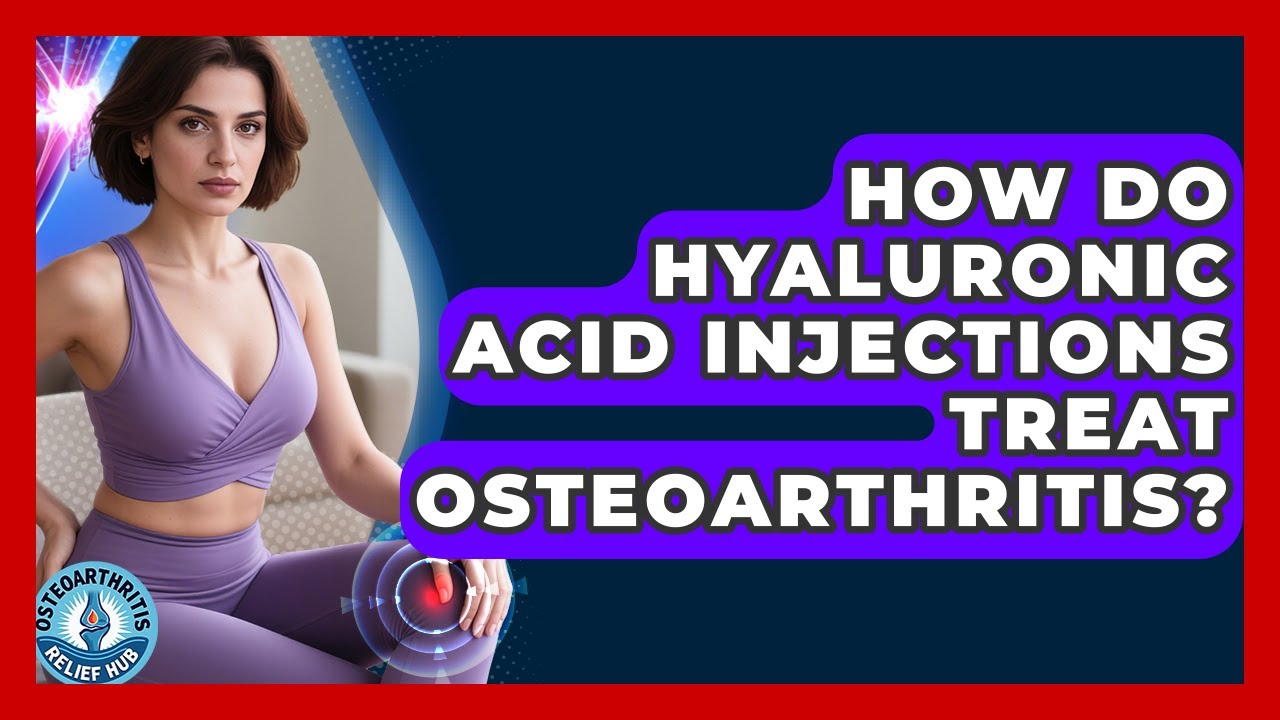 How Do Hyaluronic Acid Injections Treat Osteoarthritis ...