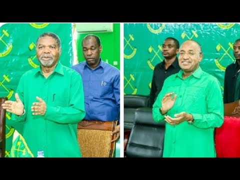 Vigogo wa CCM wakutana Kisiwandui - YouTube