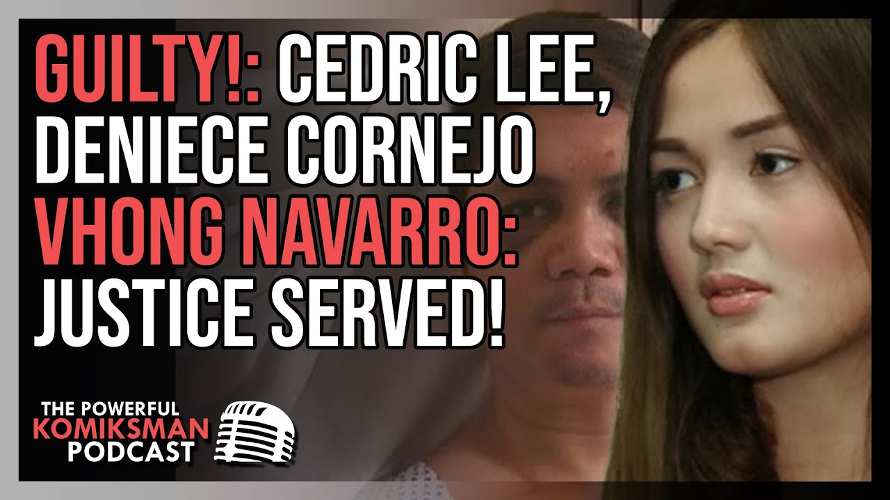 Vhong Navarro: JUSTICE SERVED, Cedric Lee, Deniece Cornejo, GUILTY ...