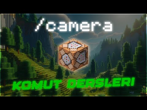CAMERA KOMUDU KULLANIMI | Minecraft Komut Dersleri #7