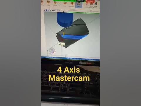Mastercam 4axis cnc programming #4axis #vmc #vmcprogramming #cncprogramming - YouTube