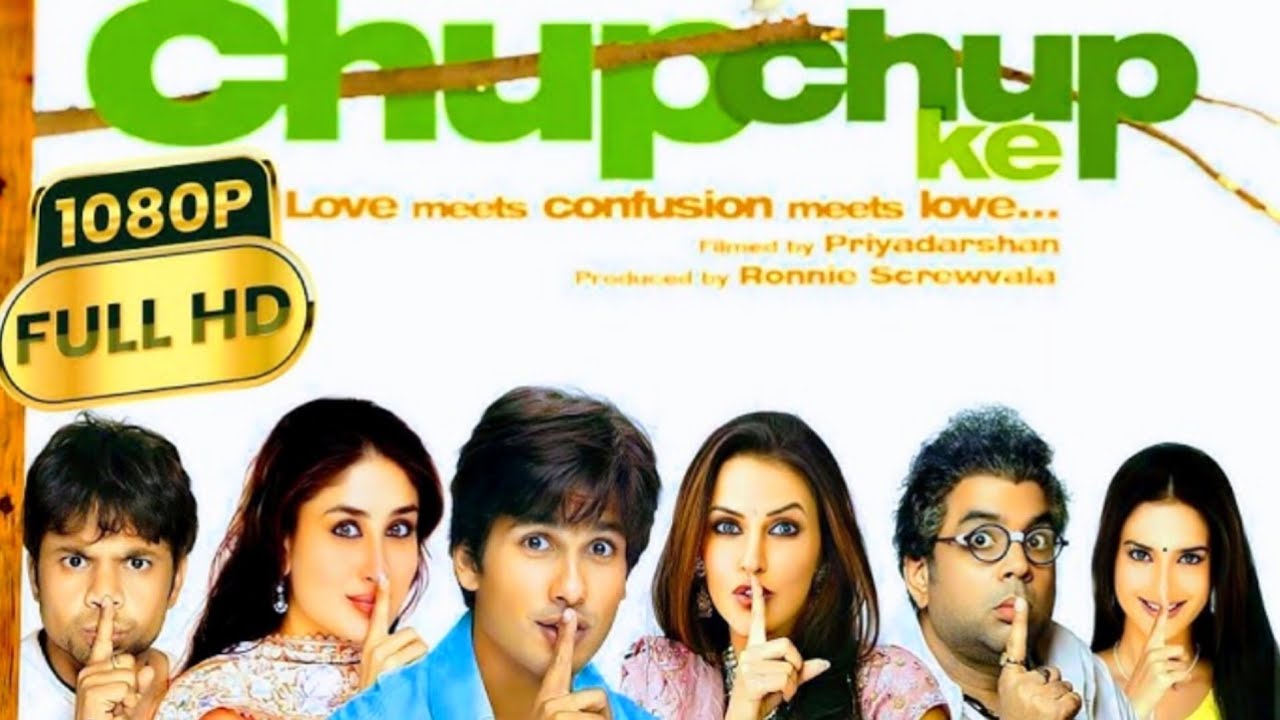 Chup Chup Ke Blockbuster Full Comedy Movie | Shahid K. | Rajpal Yadav ...