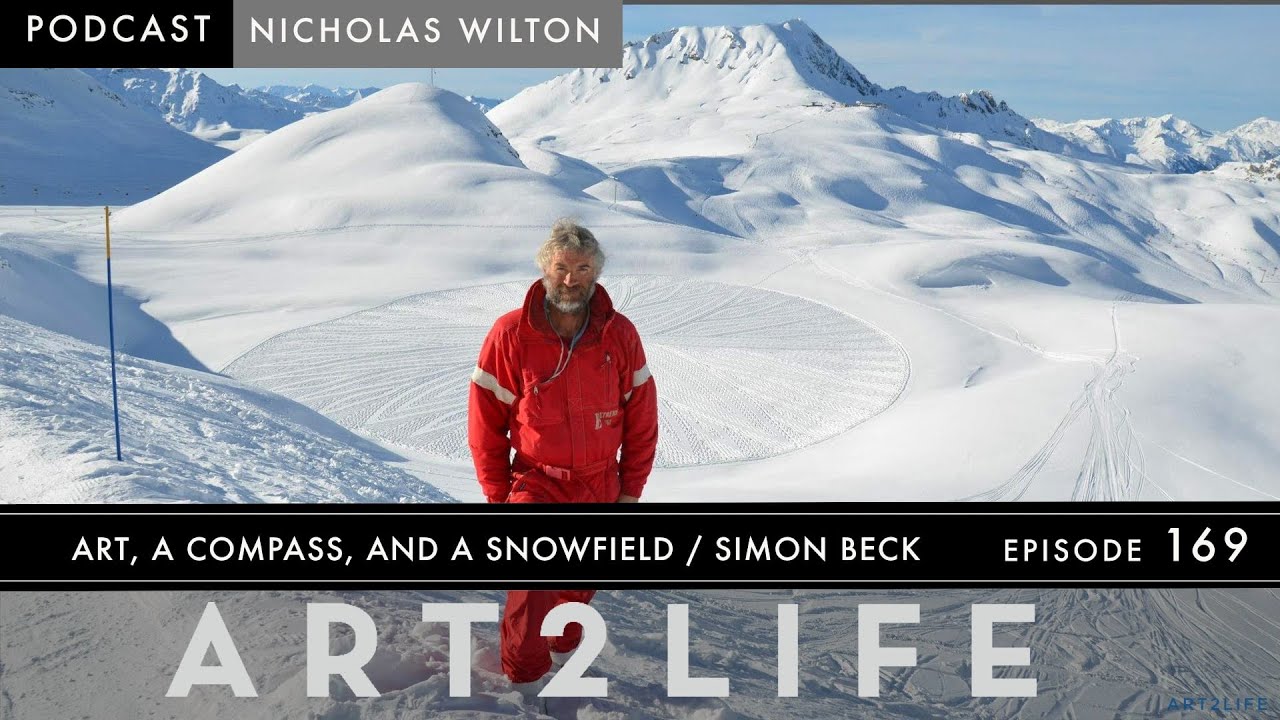 Podcast Episode #169 Art, a Compass, and a Snowfield - Simon Beck - YouTube