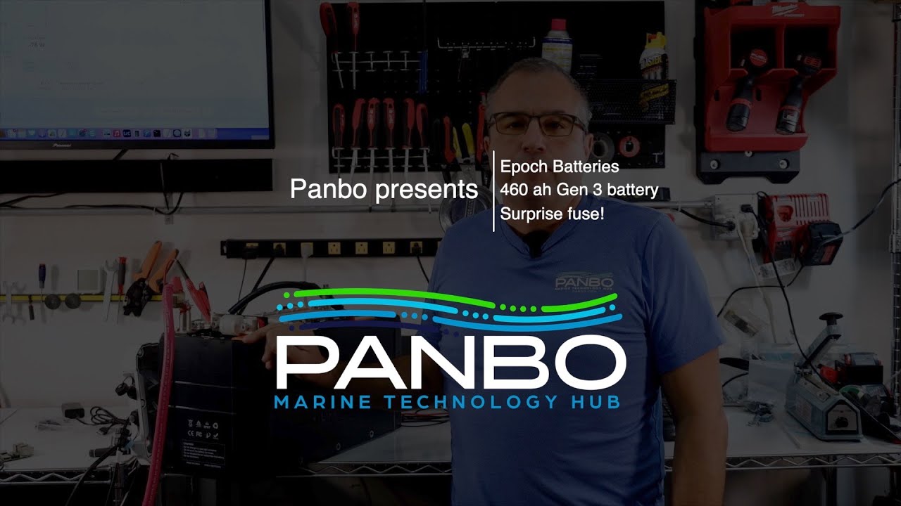 Panbo Presents: Epoch Batteries' 460 amp hour gen 3 battery early teardown results - YouTube
