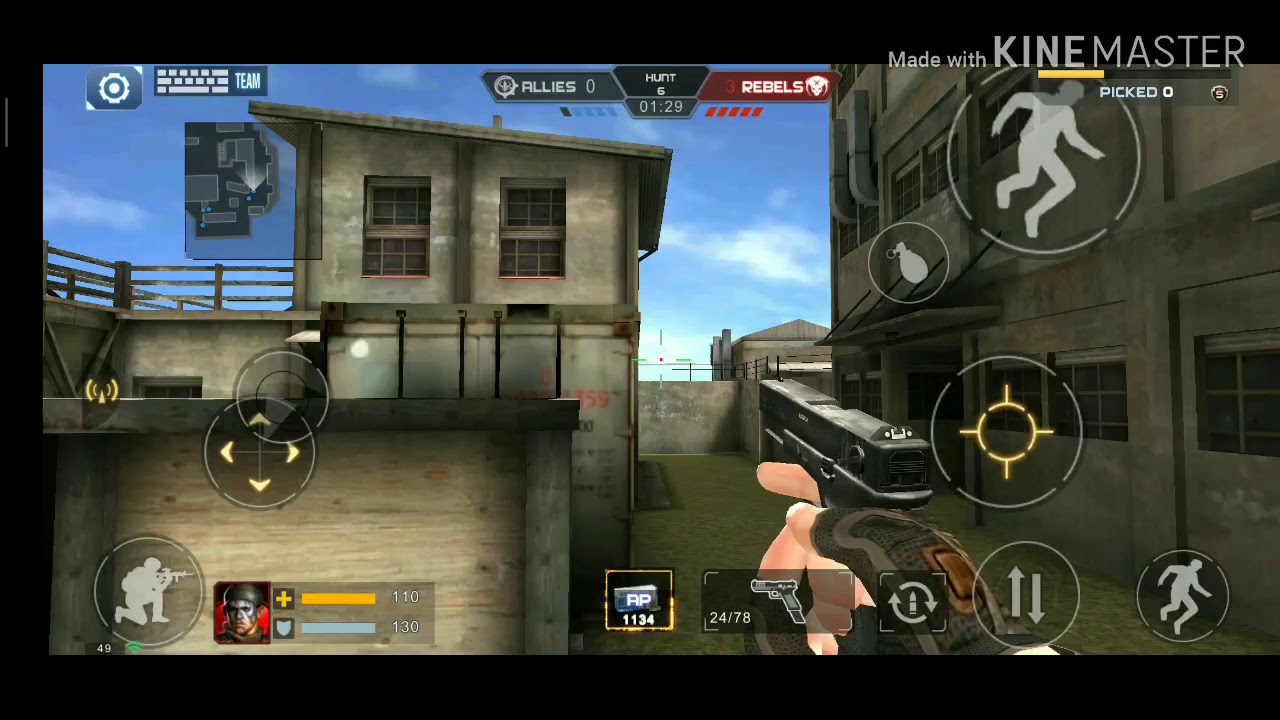 Crisis action gameplay - YouTube