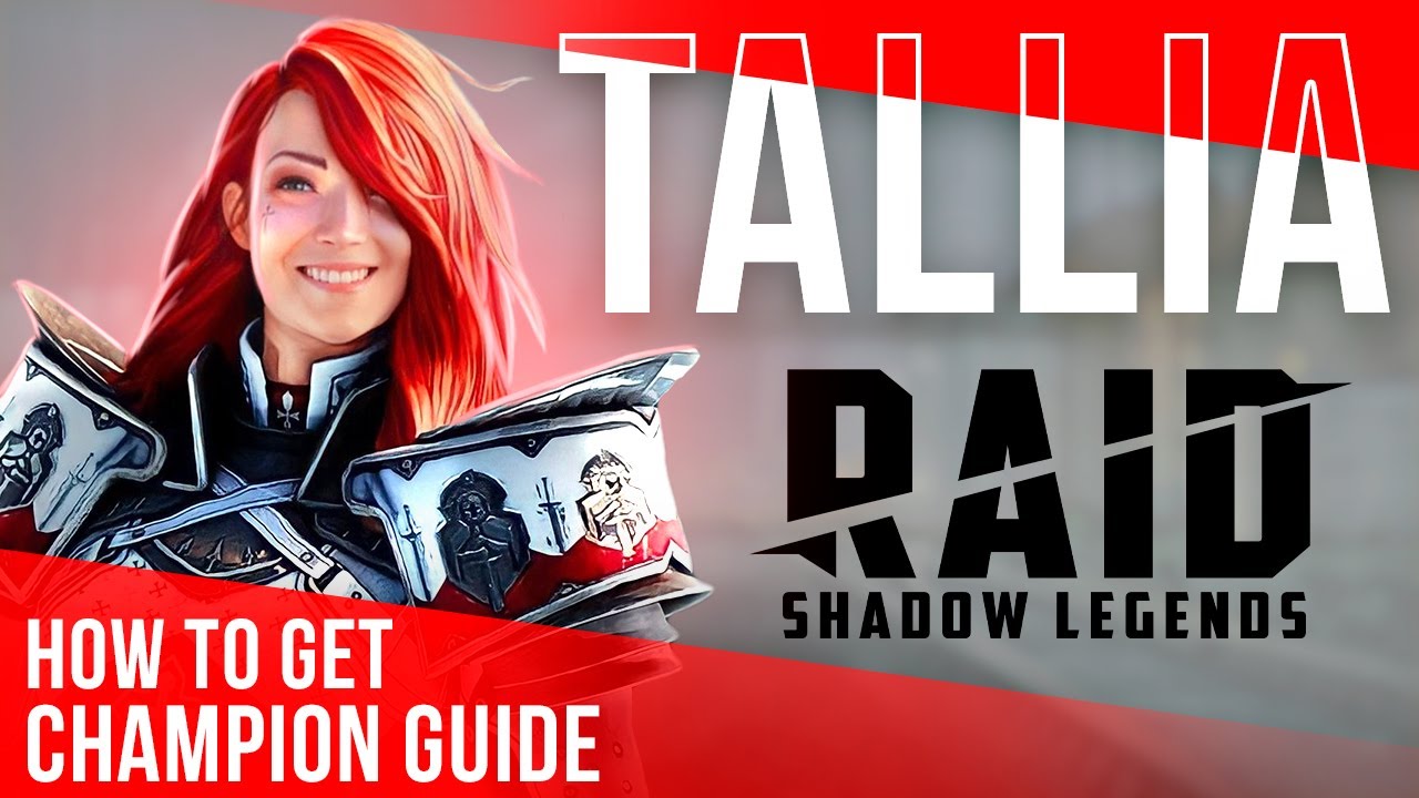 TALLIA Build, Masteries, Gear 🔥RAID Shadow Legends🔥 Guide + Promo Code ...
