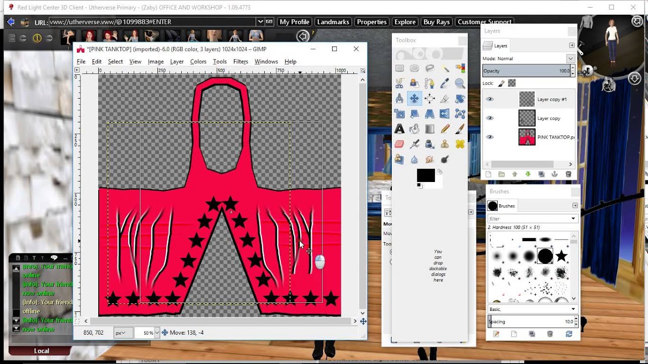 (DESIGN CLASS 3) DESIGNING CLOTHES IN UTHERVERSE - YouTube