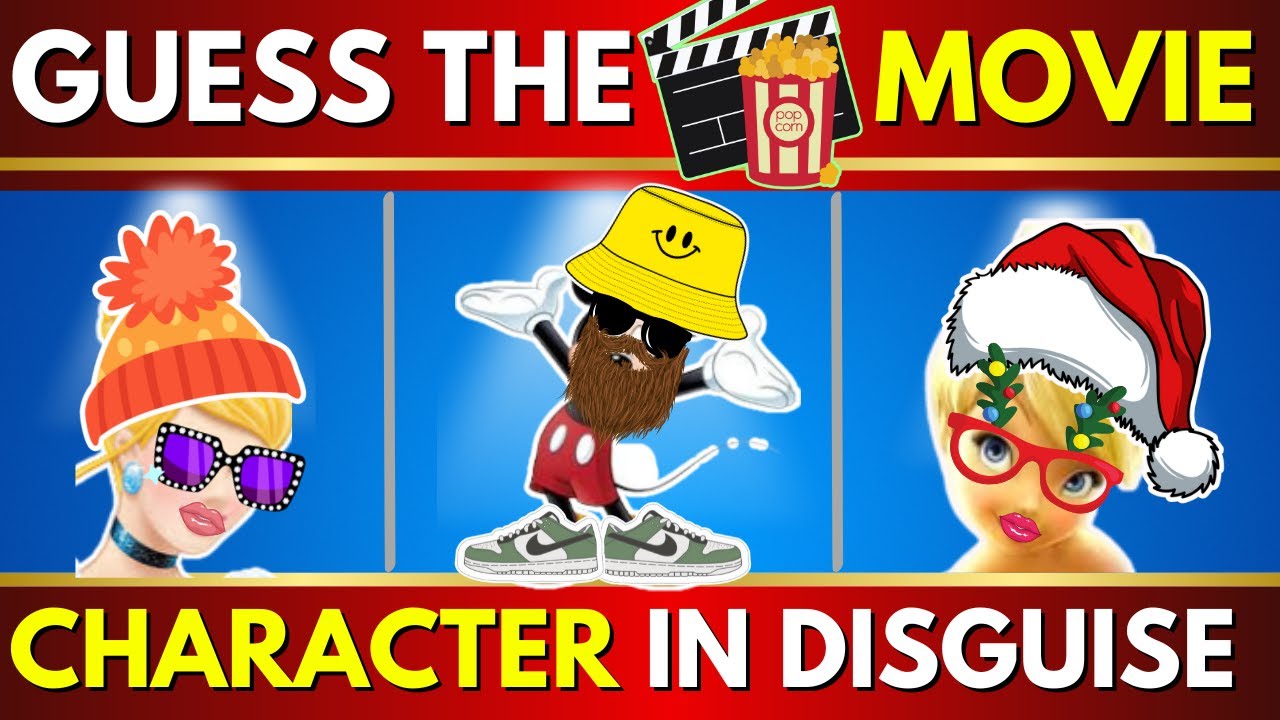Guess The Movie Character | Part 1 - YouTube