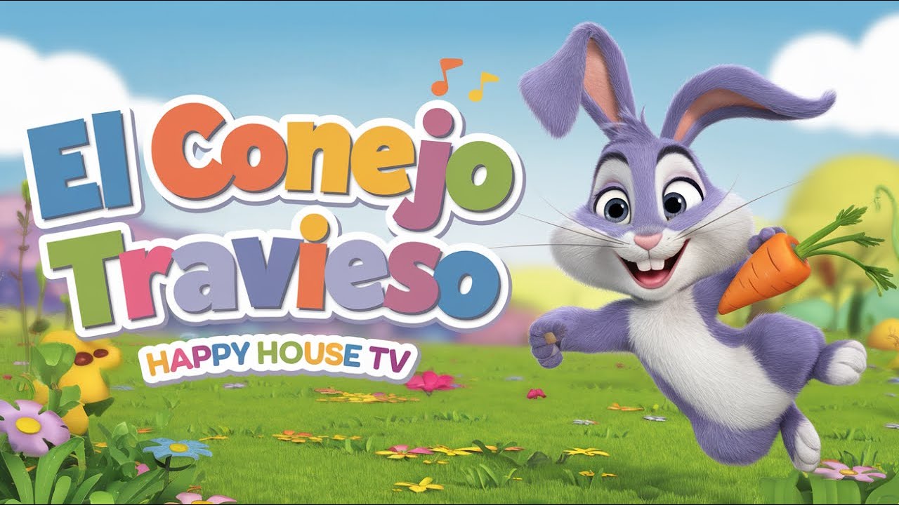 El CONEJO TRAVIESO🐰|Canción para #bailar en #familia y tus #niños y # ...