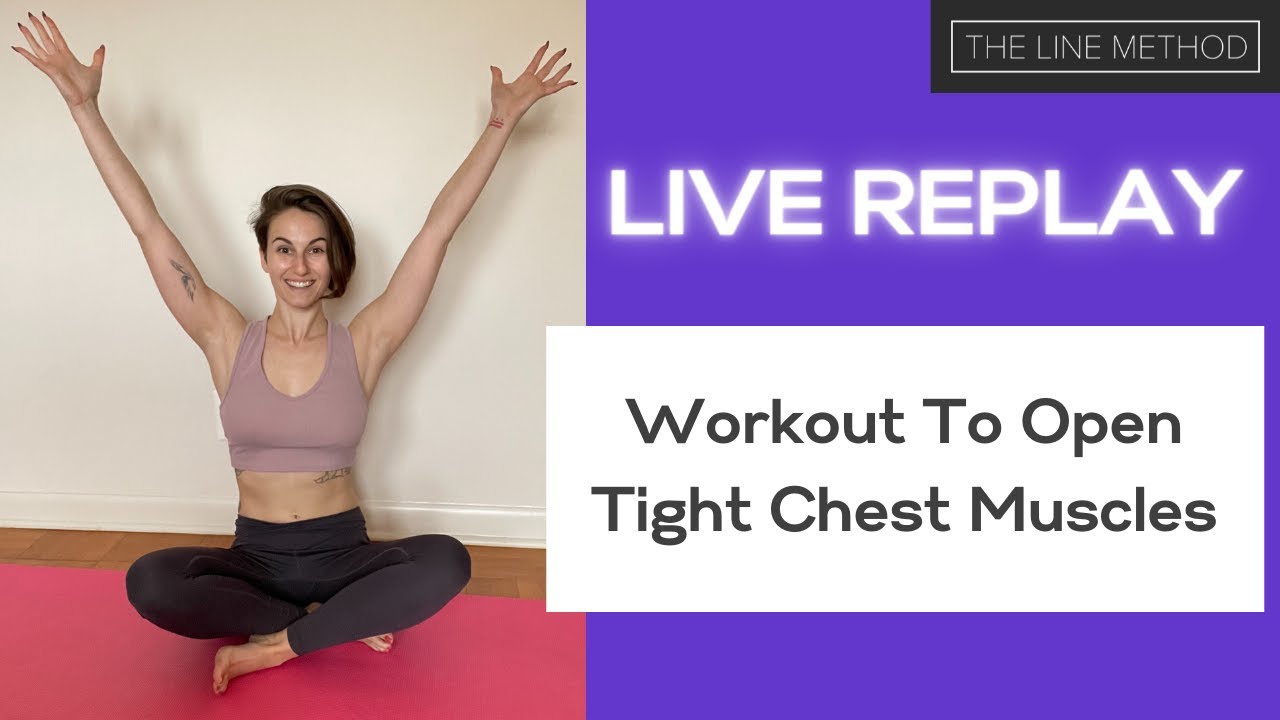 20 MIN Workout to Open Tight Chest Muscles - YouTube