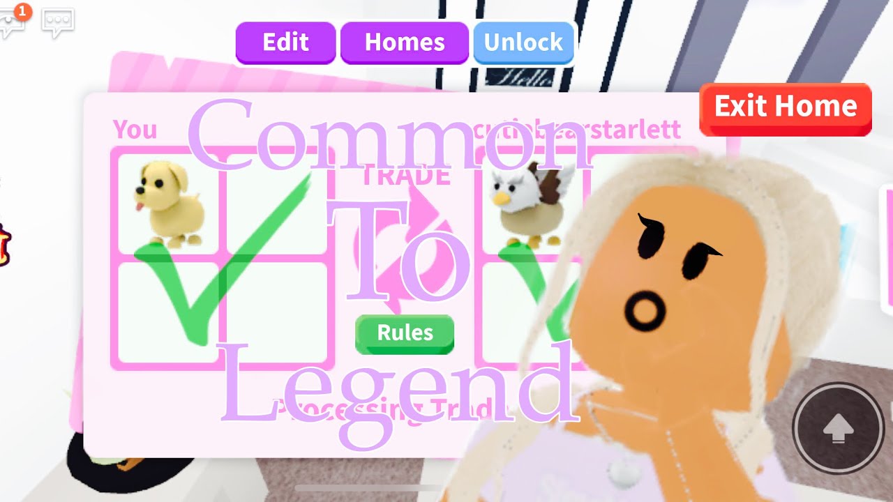 Common To Legendary~Adopt me~ Slime Mania - YouTube