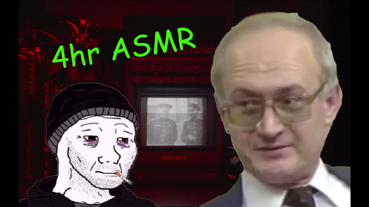 4 hours of Yuri Bezmenov on subversion B&W CRT black-pilled doomercore ...