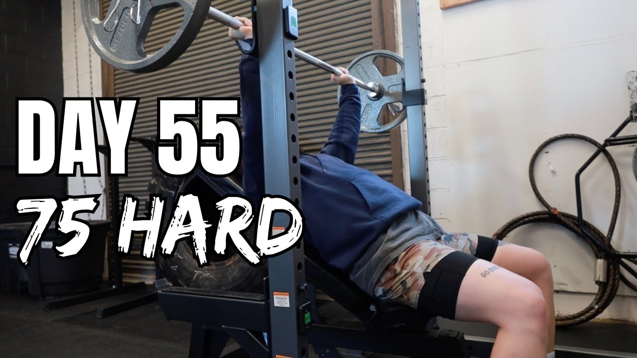 Day 55 of My 75 Hard Challenge | Push Day - YouTube