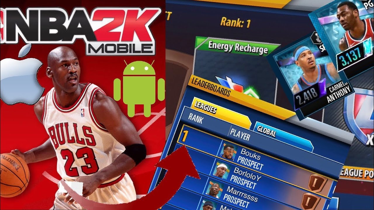 NBA 2K MOBILE- 1st In The WORLD League REWARDS And PACK Opening!! New ...