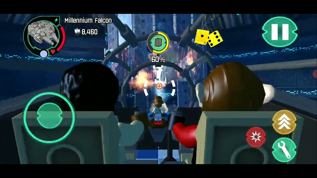 Lego Star Wars The Force Awakens - Death Star Escape (Controlling the ...