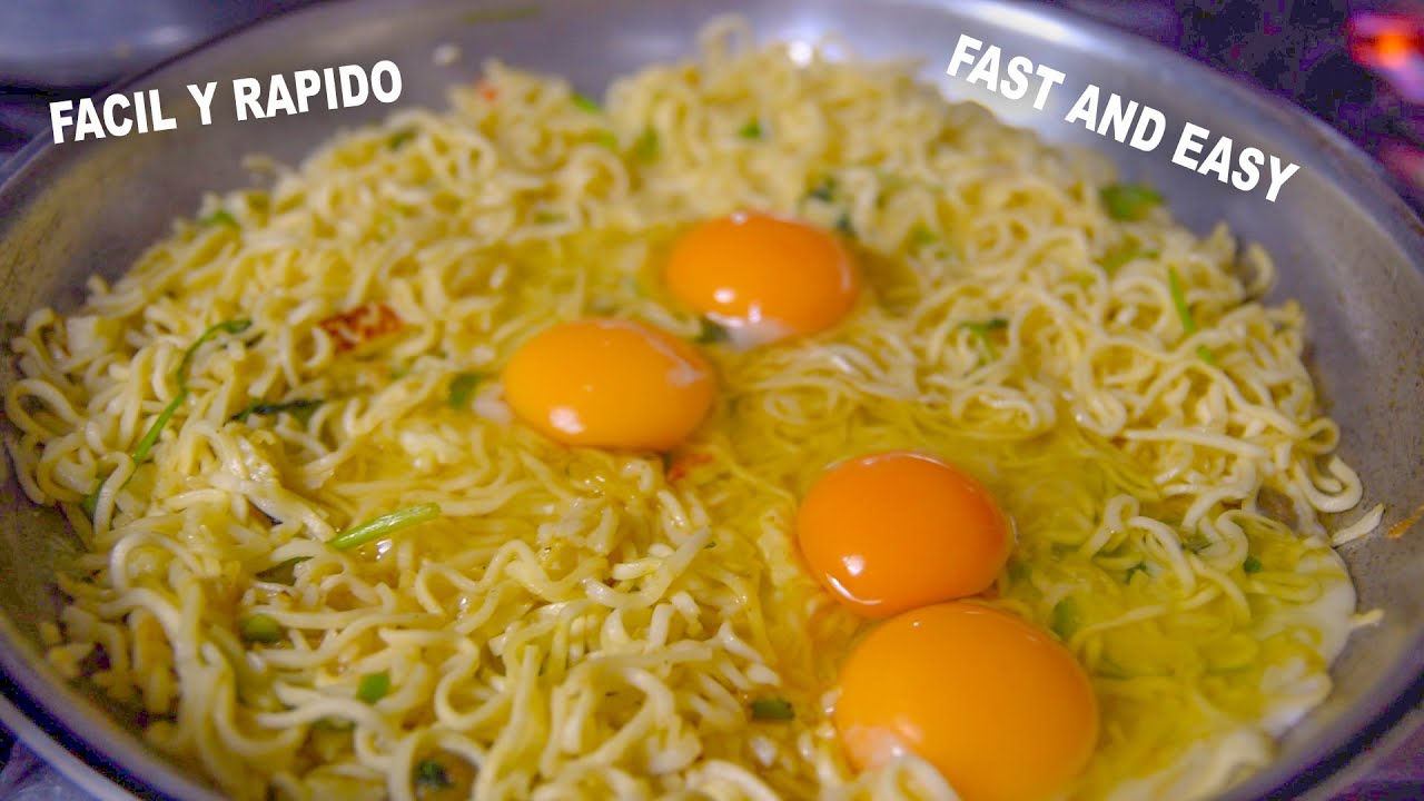 ¿Cómo hacer Ramen CON HUEVO? (SOPA CHINA CON HUEVO) RECETA RAPIDA y ...