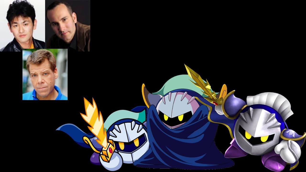 Video Game Voice Comparison- Meta Knight (Kirby) - YouTube