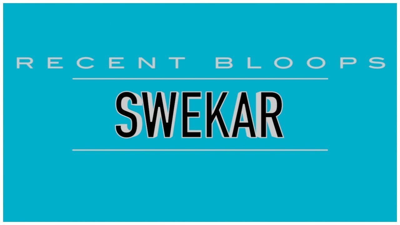 Recent bloopers 2021 ||swekar - YouTube