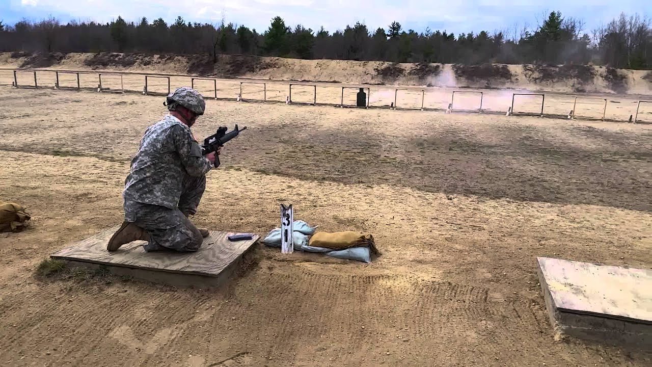 M16 rapid fire - YouTube