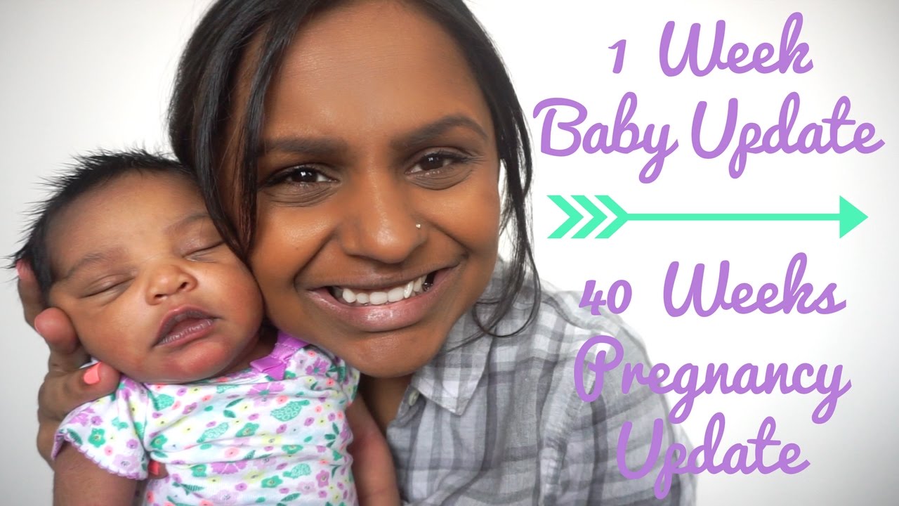 1 Week Baby Update | 40 Weeks Pregnancy Update? - YouTube