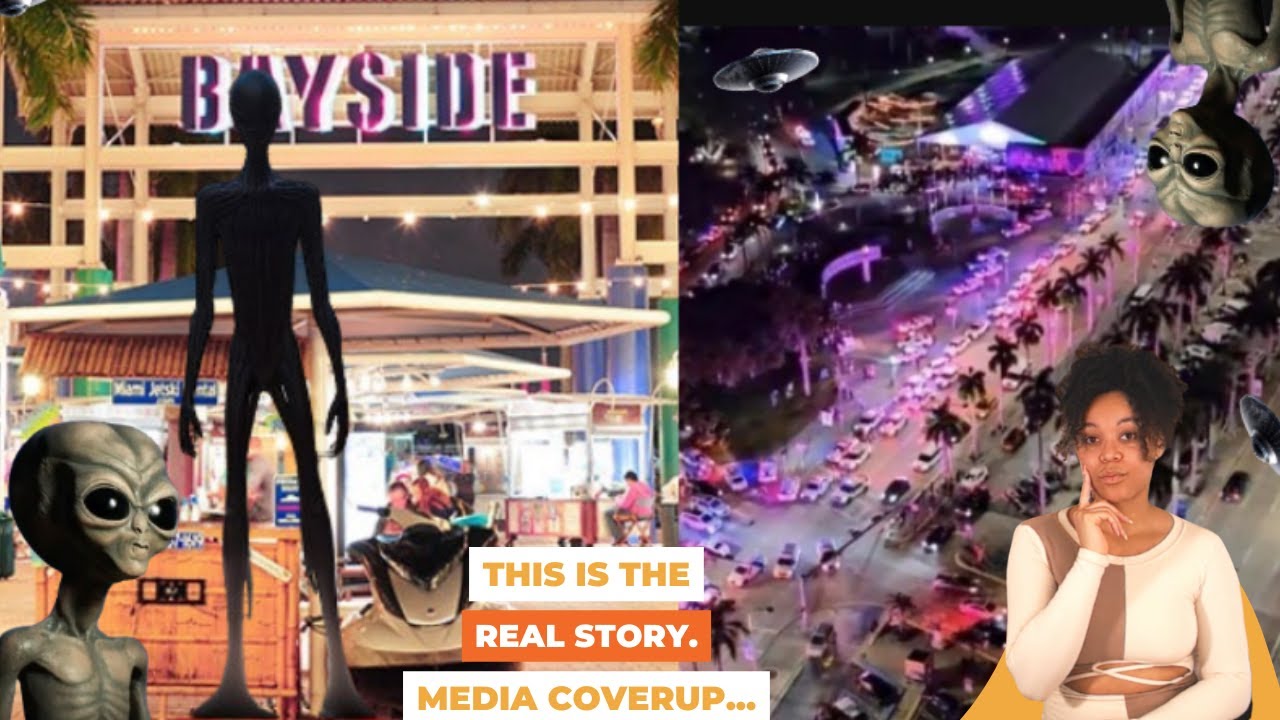 Alien Truth EXPOSED!! | Aliens In Miami Bayside Marketplace Mall - YouTube