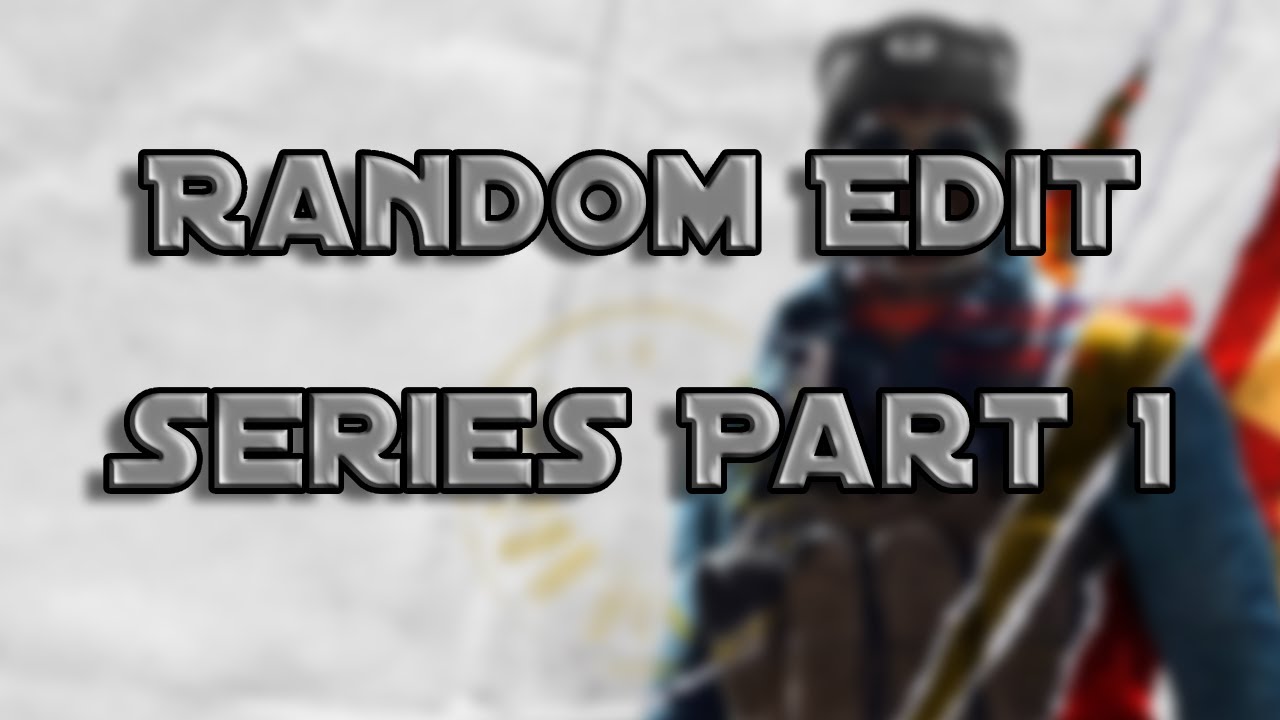 Random Edit Series (Part 1) - YouTube