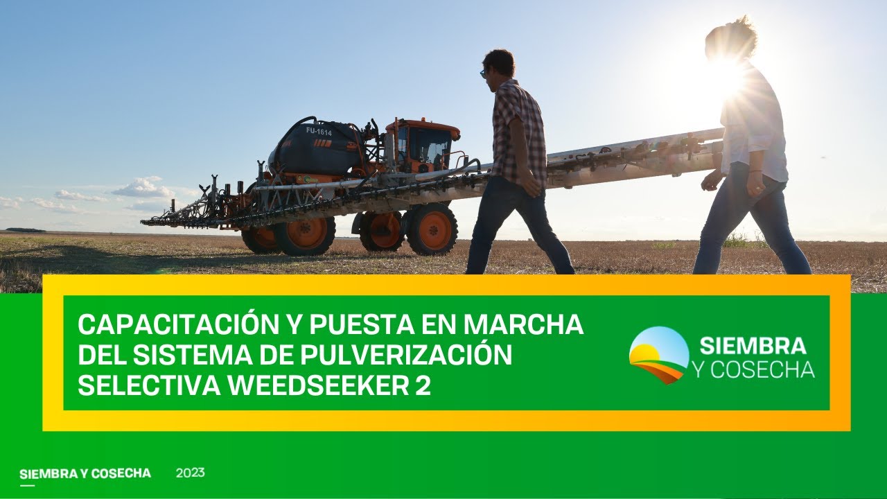 SIEMBRA Y COSECHA TV: Puesta en marcha del sistema weedseeker 2 - YouTube
