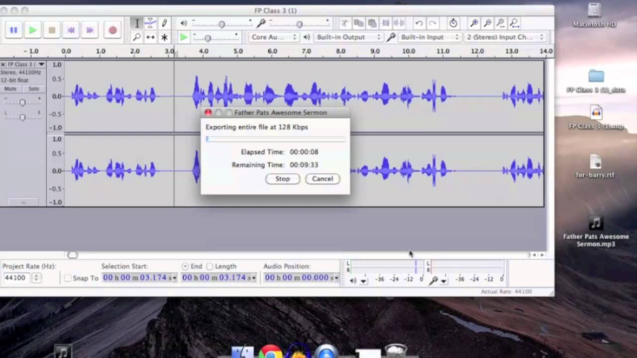 Editing your sermon audio with Audacity and uploading it to Ambassador ...