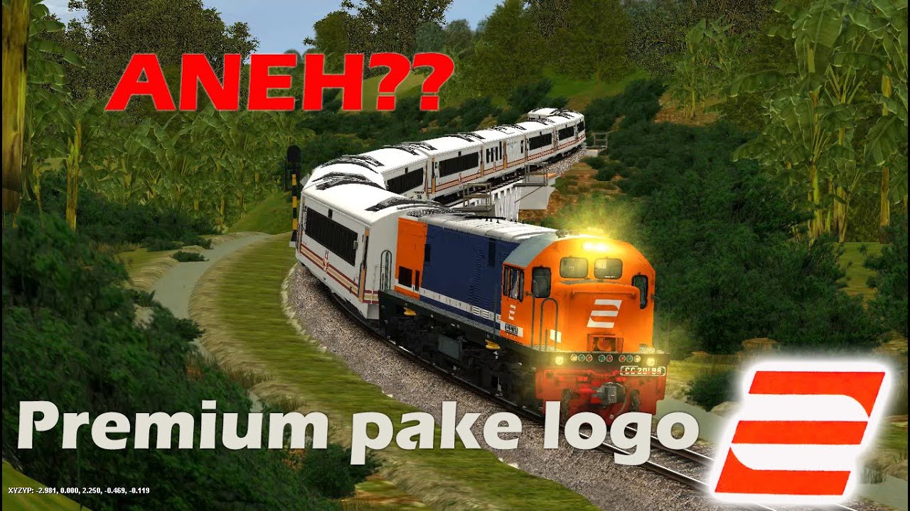 ANEH?? Kereta Premium kalo pake logo z | #NamanyaJugaTrainz Eps 2 - YouTube