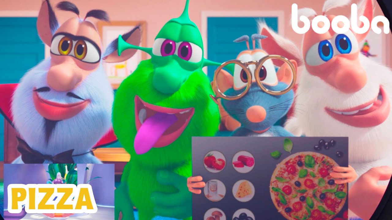 Booba - Pizza - NOVO episódio - Desenhos Animados Para Bebês - YouTube