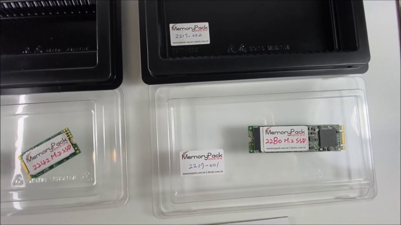 M.2 2242 2280 SSD container ( memorypack 1780 and 2217 ) - YouTube