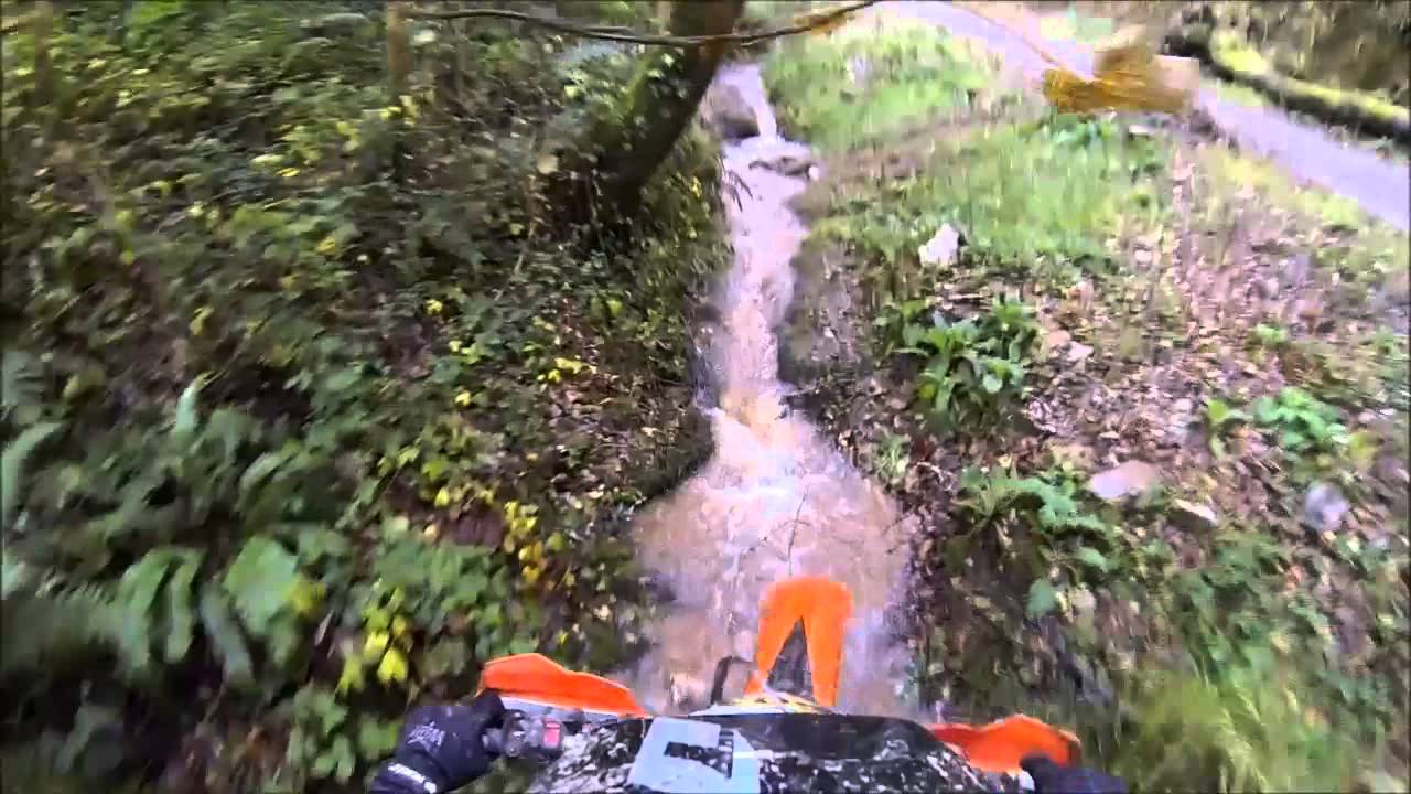 October 5, 2014 stream ride Exmoor - YouTube