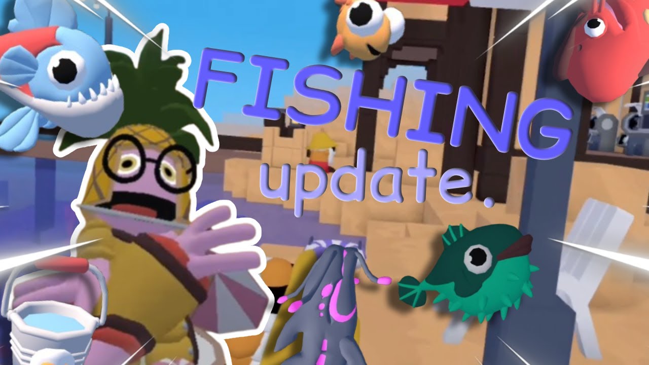 you can FISH in yeeps now.. - YouTube